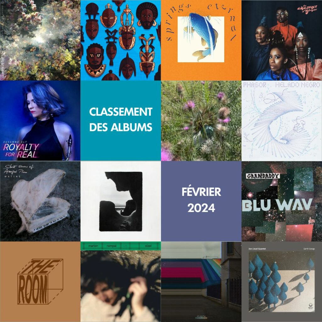 Le classement des albums du mois de février 2024 - PossibleMusics.com